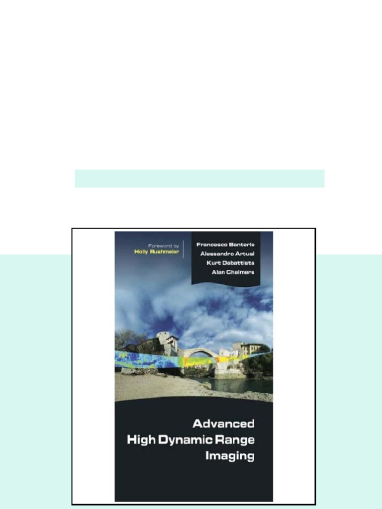 (Ebook) Advanced High Dynamic Range Imaging: Theory and Practice by ...