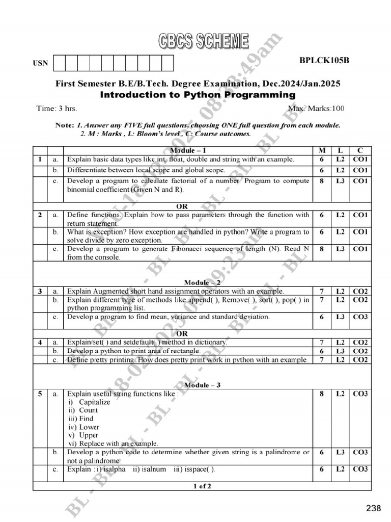 Python Qp 2025 Dec-jan | PDF