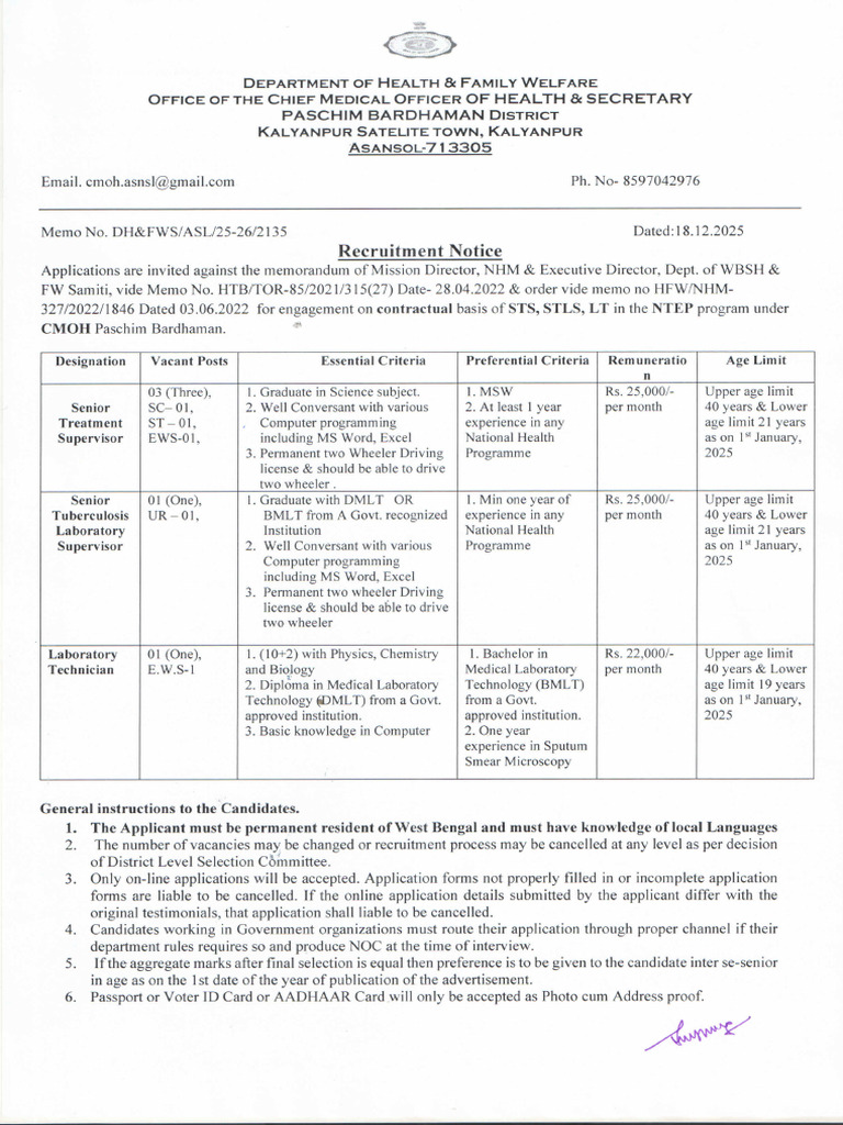 Ntep Notification (1) | PDF