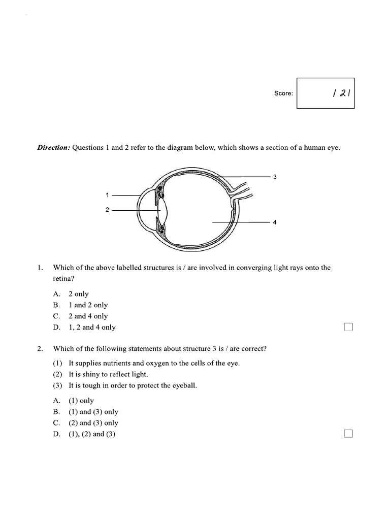 Chapter 15 Biology Eyes Only | PDF
