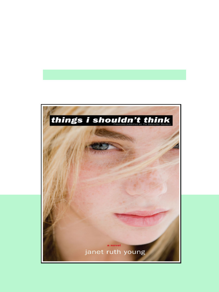 Things I Shouldnt Think Young Janet Ruth digital download | PDF