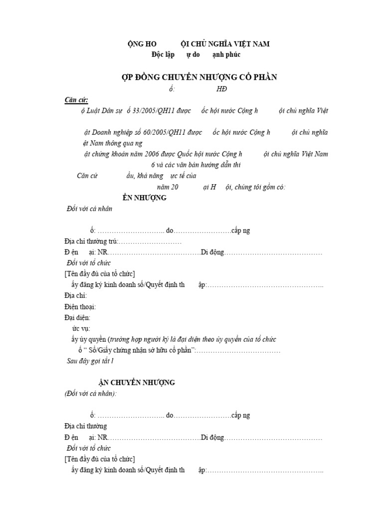 Hop Dong CNCP | PDF