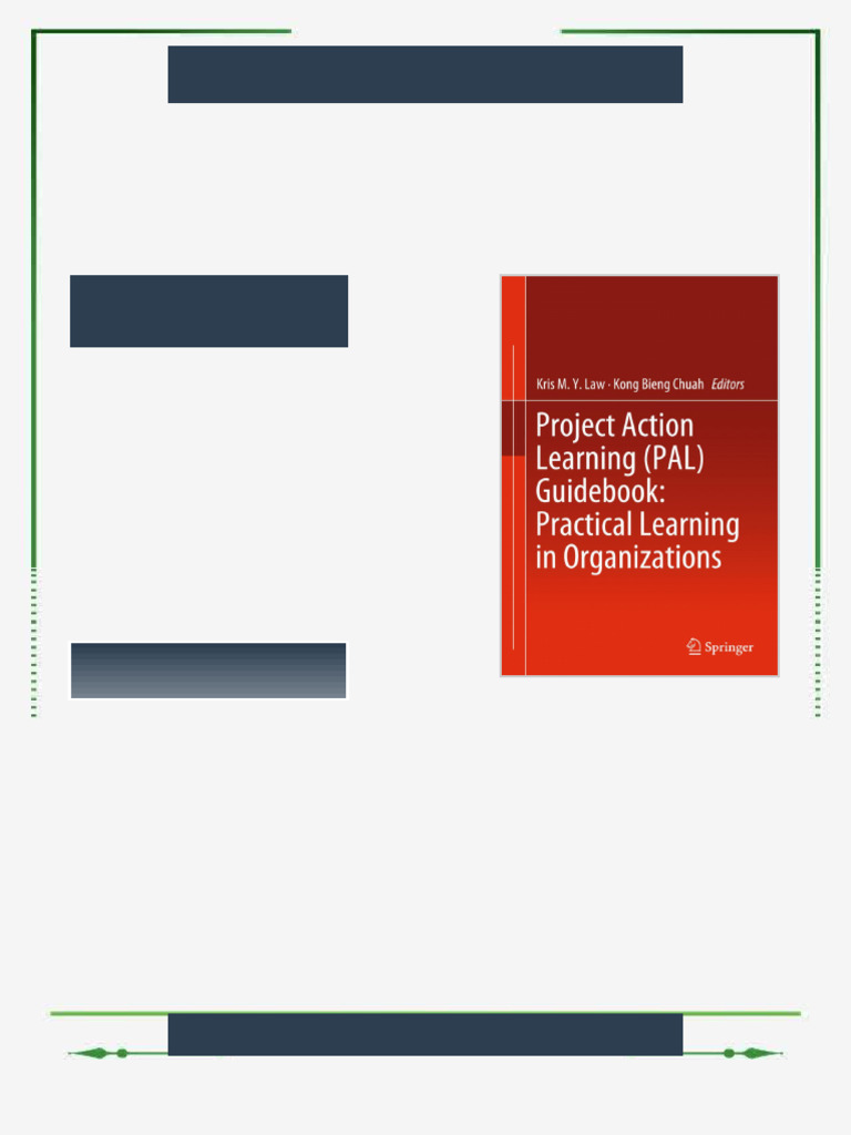 Project Action Learning (PAL) Guidebook: Practical Learning in ...