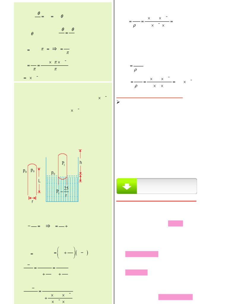 Capillary Action and Surface Tension Explained | PDF | Liquids ...