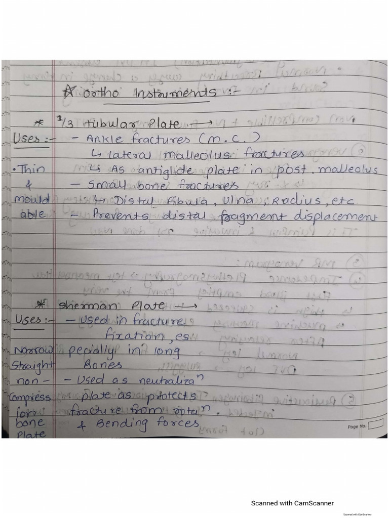 Ortho Instruments (1) | PDF