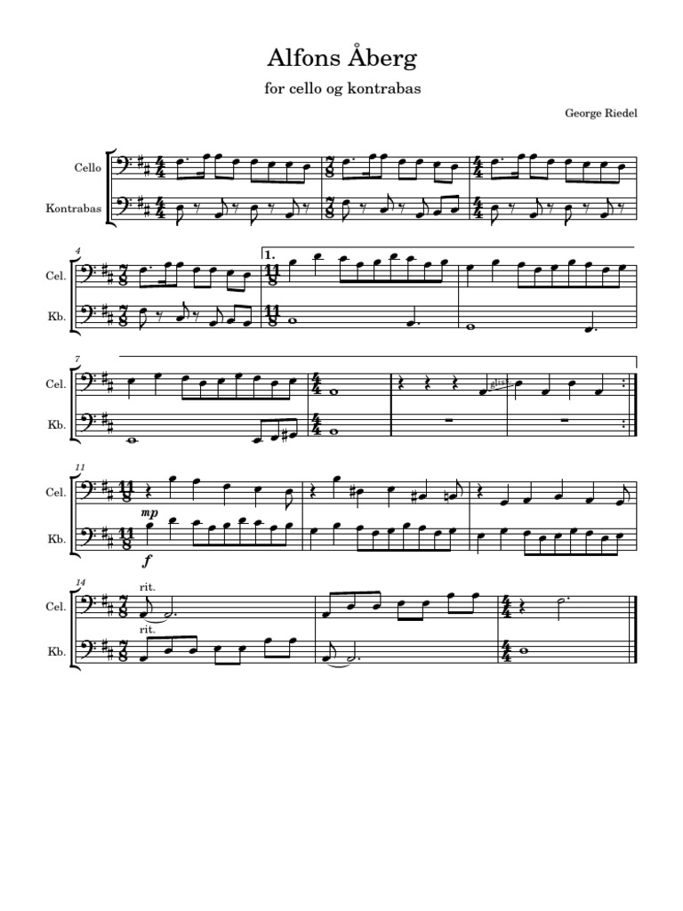 Alfons aberg – Georg Riedel Alfons Åberg | PDF