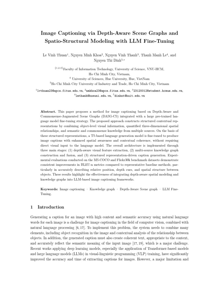 Image captioning combining with knowledge graph | PDF | Information ...