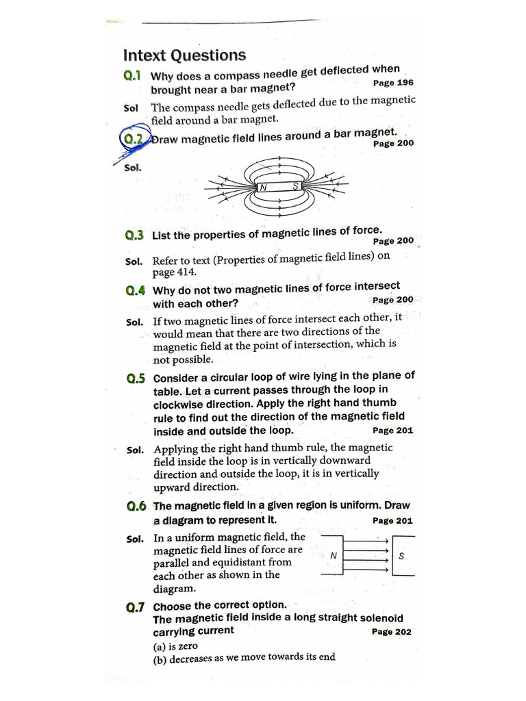 Science Ch-12 Ques.and Ans. | PDF