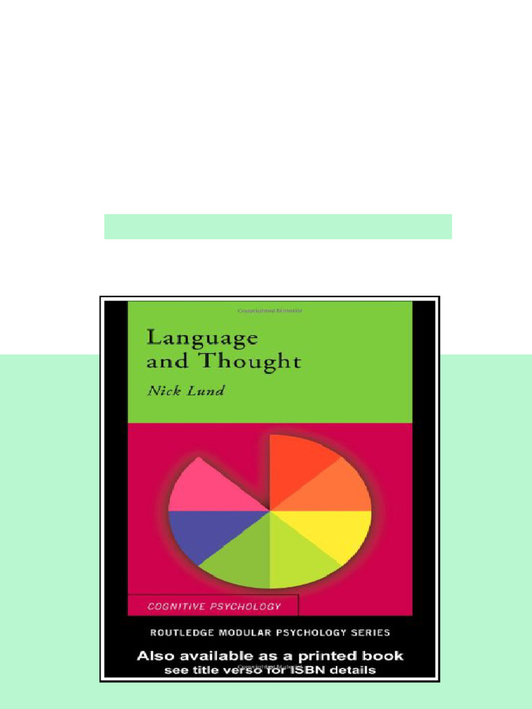 (Ebook) Language and Thought by Nick Lund ISBN 9780203695012 ...