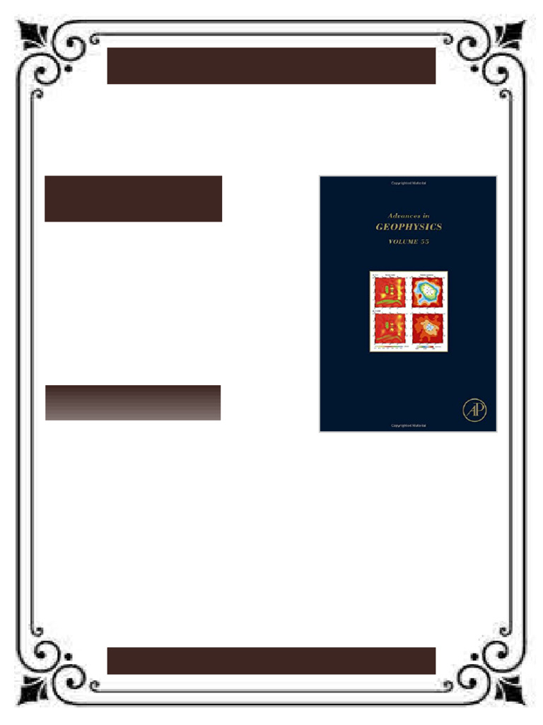 Advances in Geophysics Volume 55 1st Edition Renata Dmowska ebook high ...