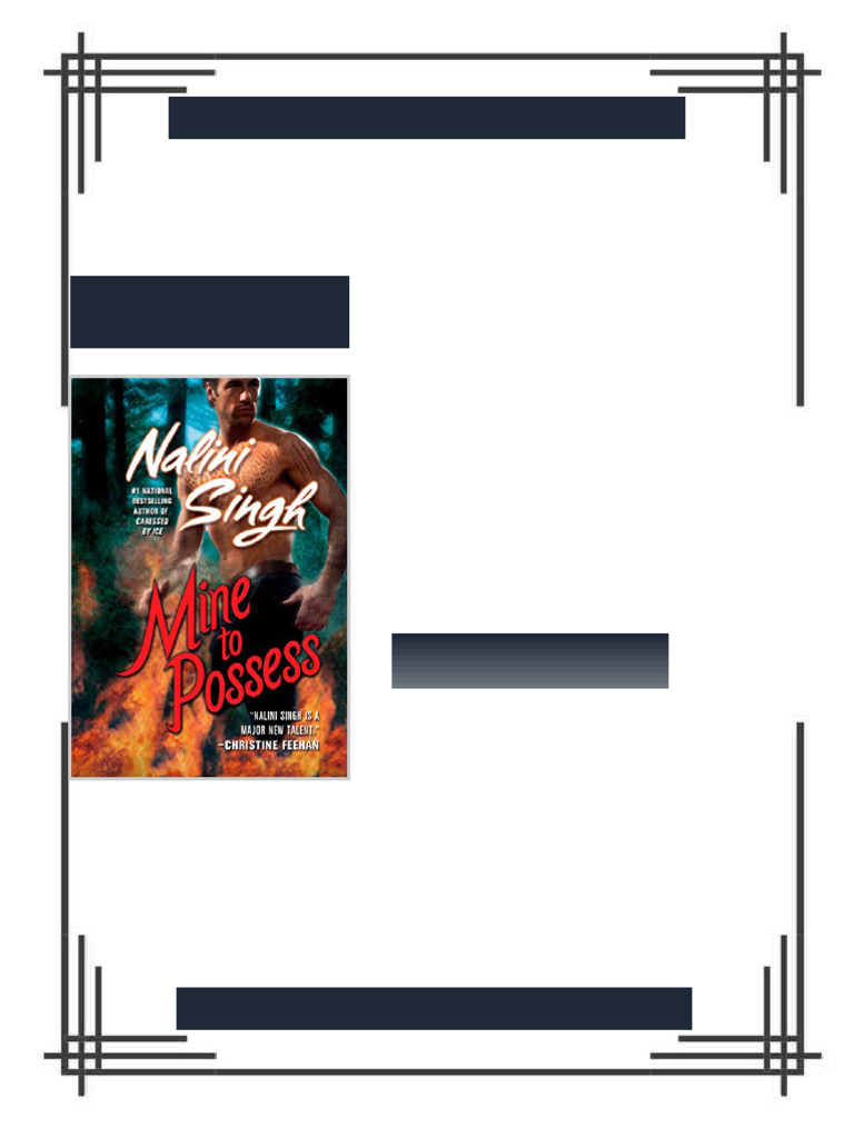 Mine to Possess Psy Changeling 04 Nalini Singh ebook all chapter text ...