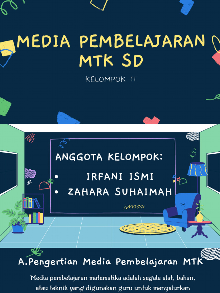 Chalkboard Mathematics Class Orientation Education Presentation ...