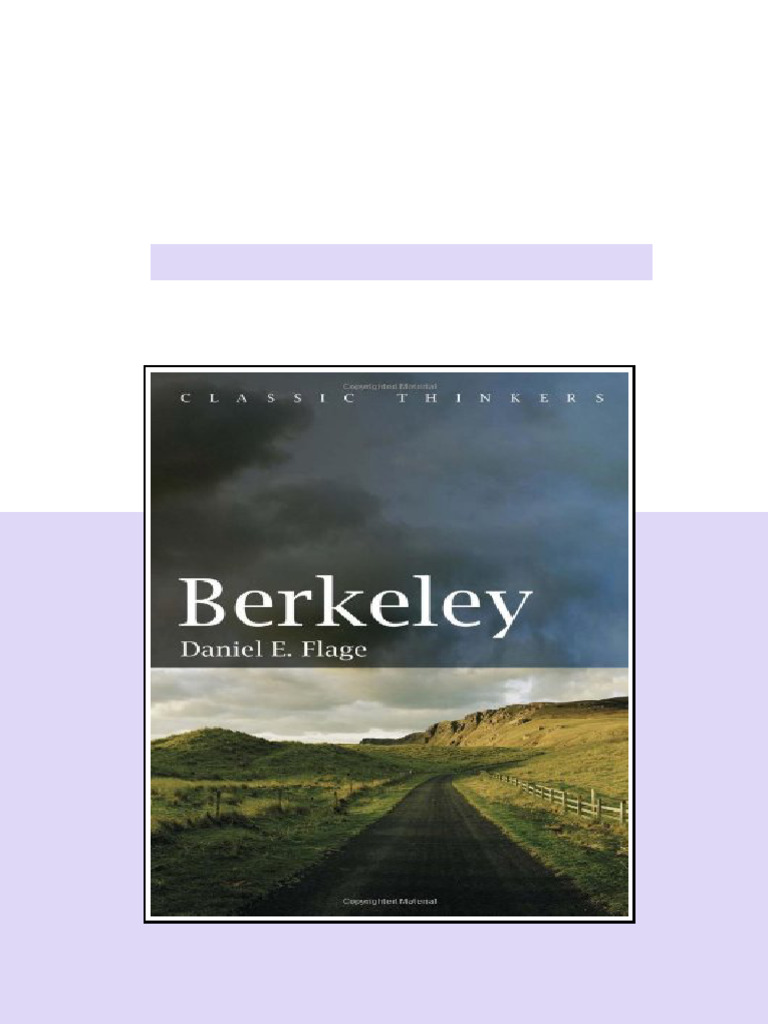 Berkeley 1st Edition Daniel E. Flage - ebook and textbook resources | PDF