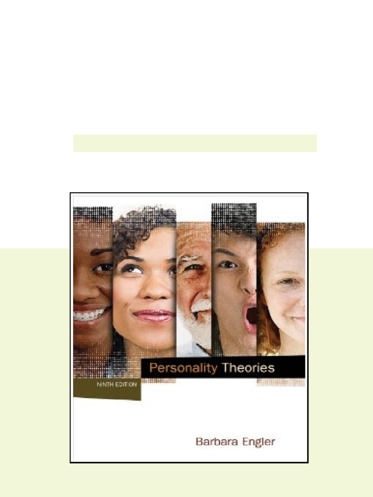 Test Bank for Personality Theories, 9th Edition : Engler - test bank ...