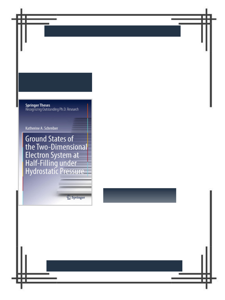 Ground States of the Two Dimensional Electron System at Half Filling ...