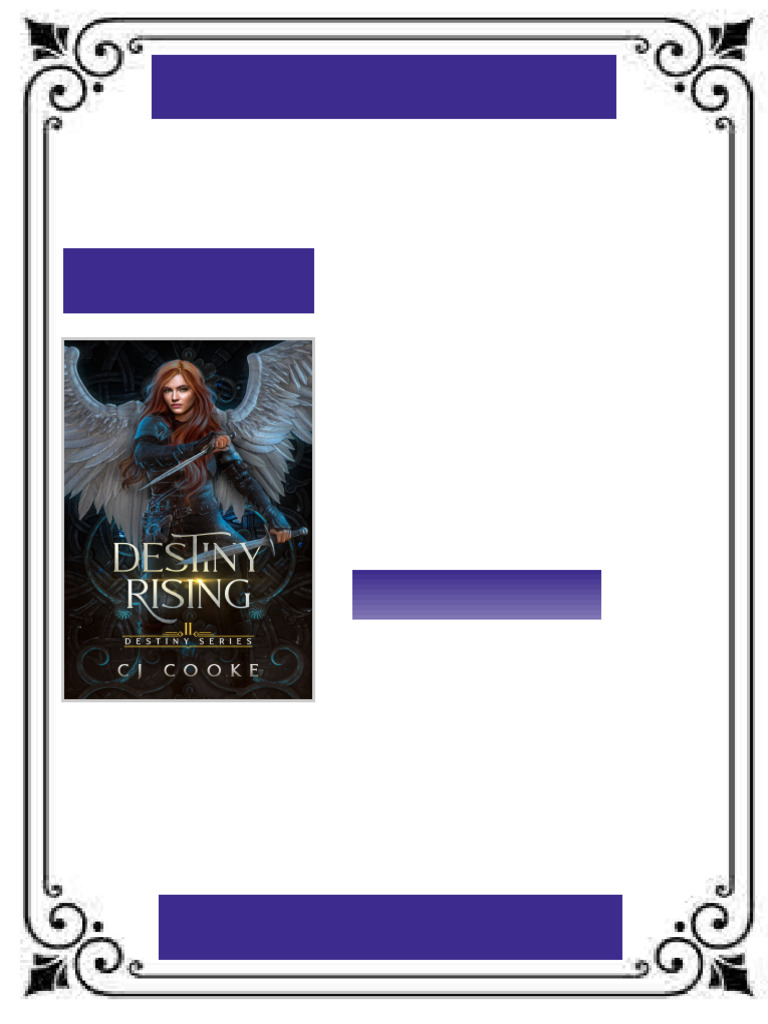 Destiny Rising Destiny Series Book 2 1st Edition C J Cooke fully ...