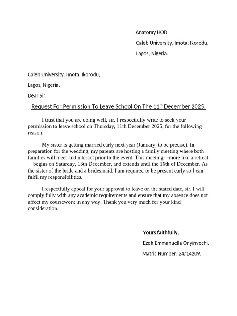 Letter to Go Home | PDF