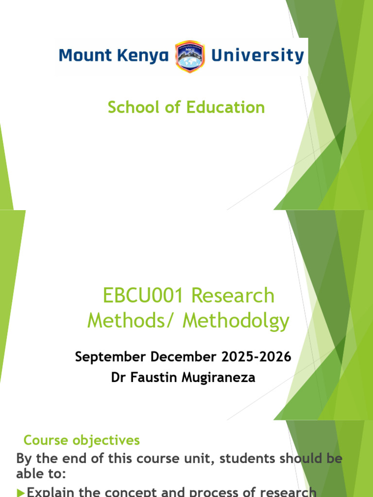 EBCU001 Research Methods Methodology Resources | PDF | Sampling ...