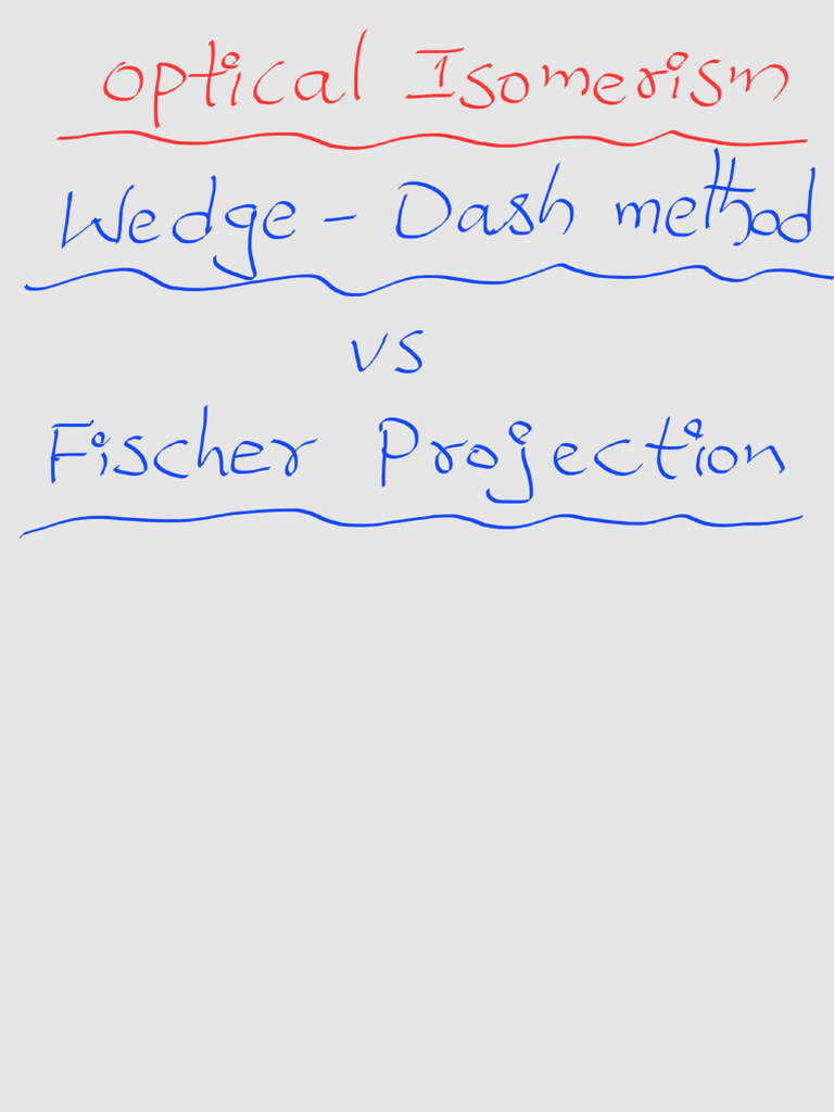 Wedge-dash Fisher Projection - R S Configuration | PDF