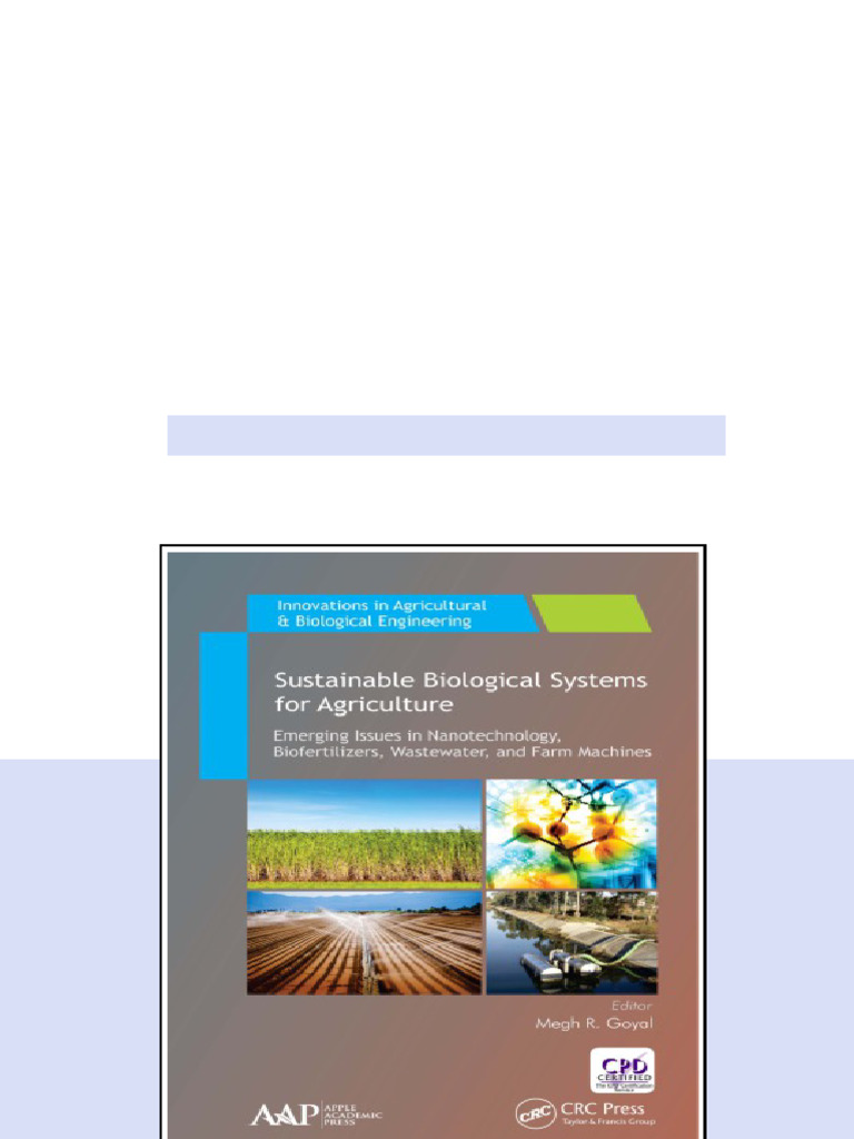 Sustainable Biological Systems For Agriculture Emerging Issues In ...