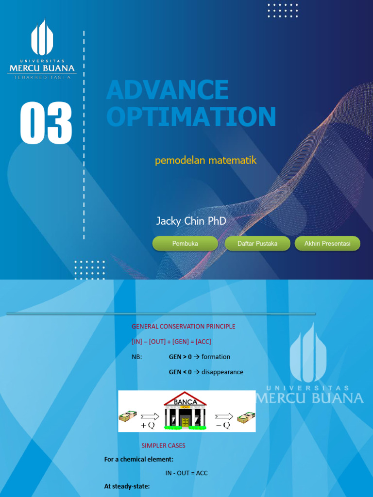 Modul 3 PPT ADVANCE OPTIMATION | PDF | Predation | Matlab