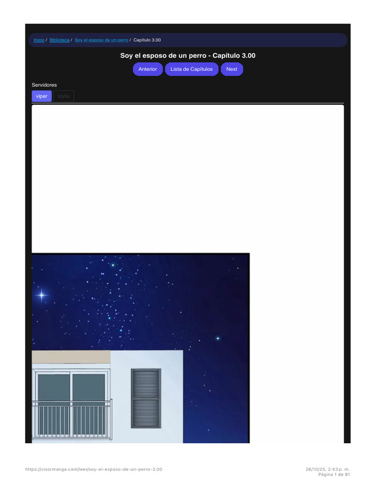 Soy el esposo de un perro Capítulo 3.00 | Visor TMO Manga 2 | PDF