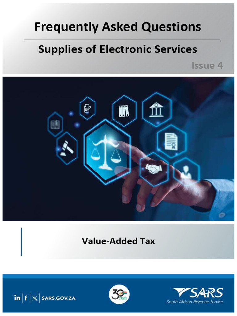VAT FAQs for Electronic Services | PDF | Value Added Tax | Taxes