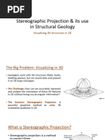 Stereonet Plotting Guide for Geology | PDF | Geometry | Space