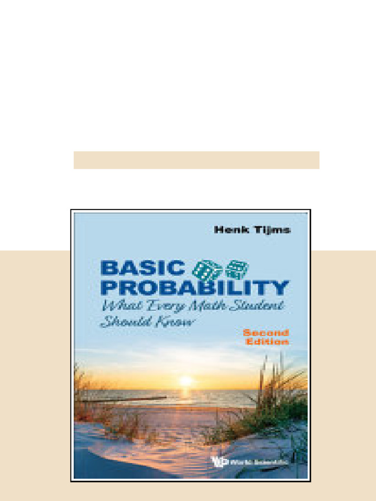 (Ebook) Basic Probability: What Every Math Student Should Know, 2nd ...