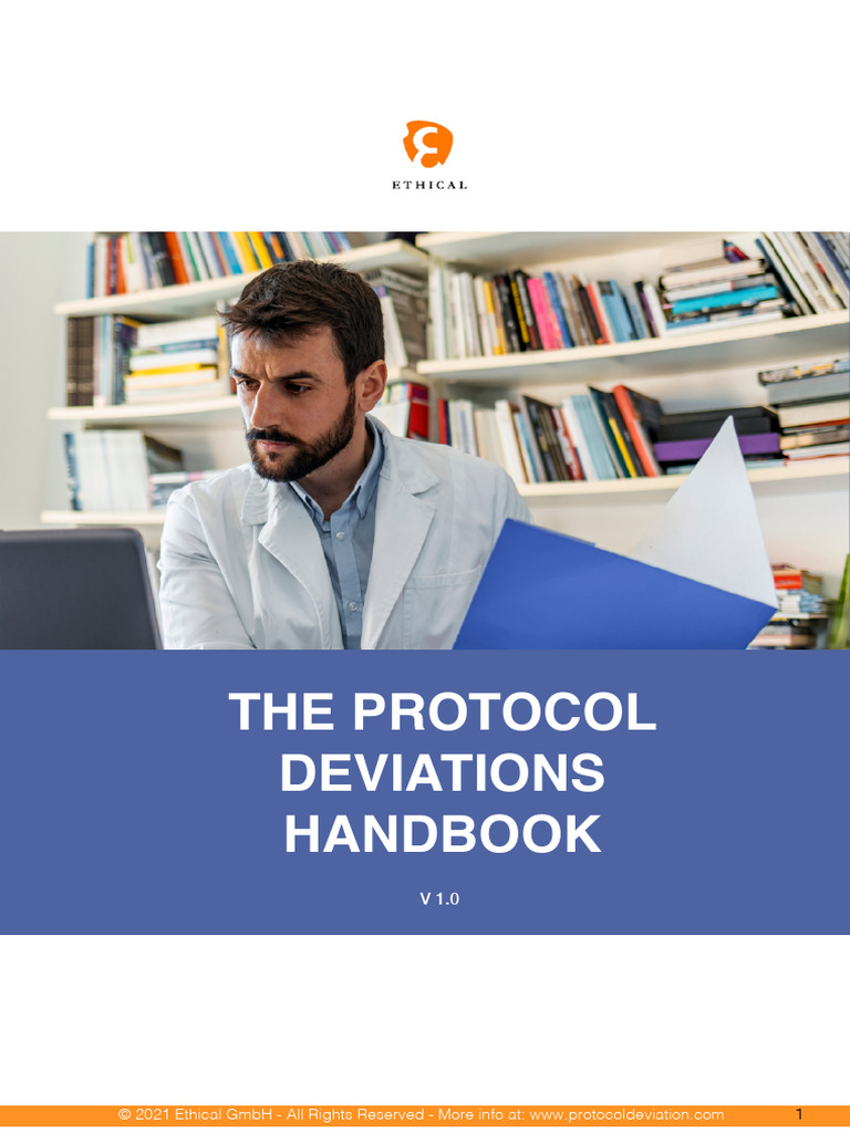 Protocol Deviation Handbook v11 | PDF | Institutional Review Board ...