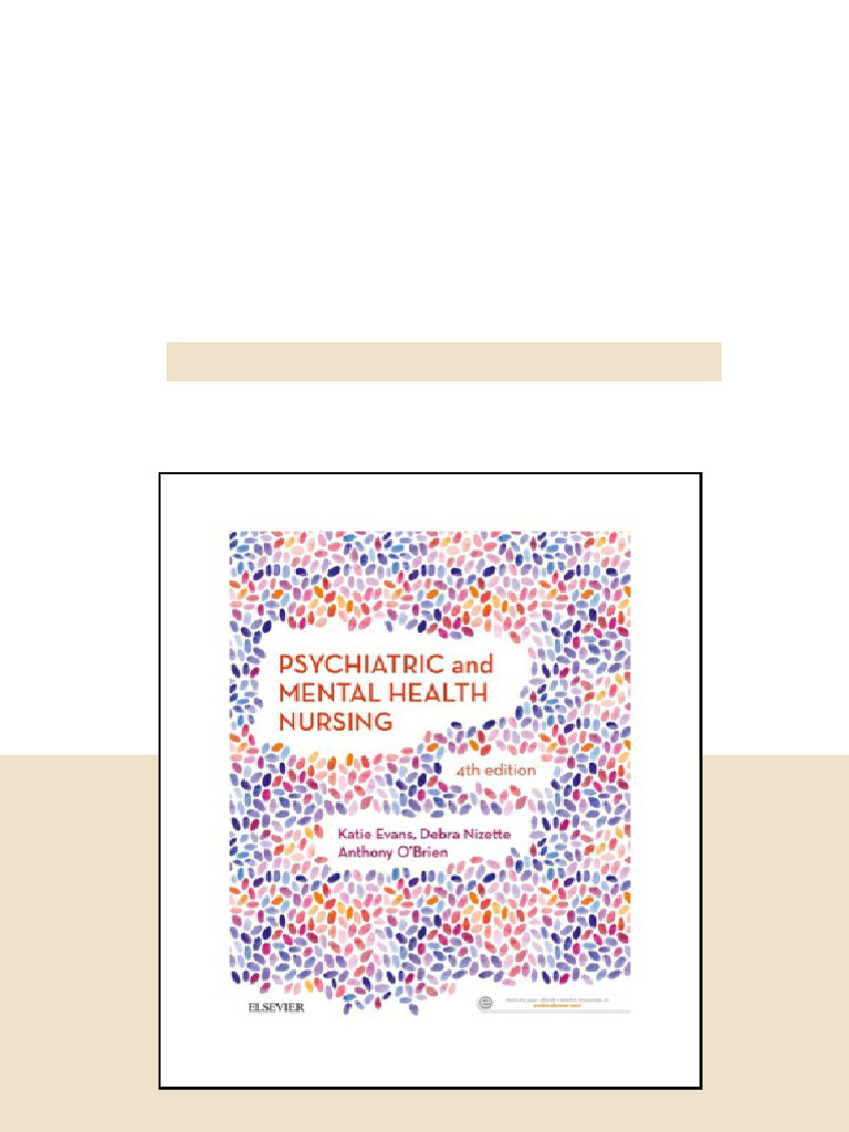 Psychiatric And Mental Health Nursing 4th Katie Evans Debra Nizette And ...