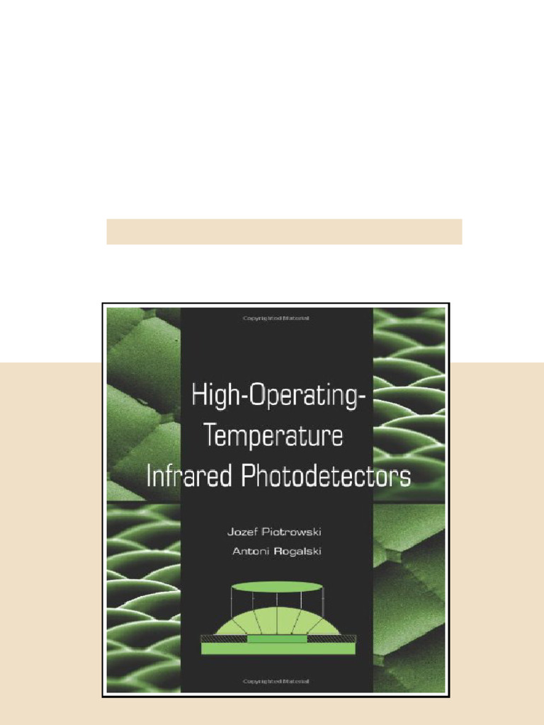 717High Operating Temperature Infrared Photodetectors SPIE Press ...