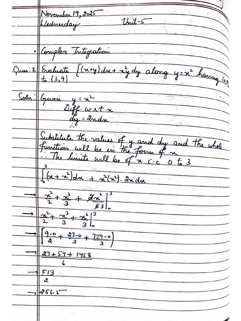 Maths Unit 5 | PDF