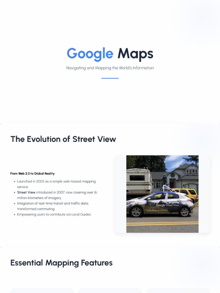 Google Maps_ Navigating the World (1) | PDF