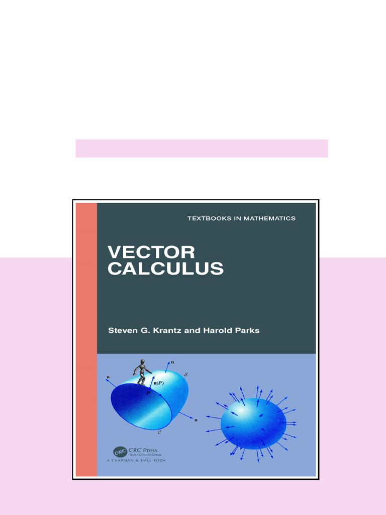 (Ebook) Vector Calculus by Krantz, Steven G. & Parks, Harold ISBN ...