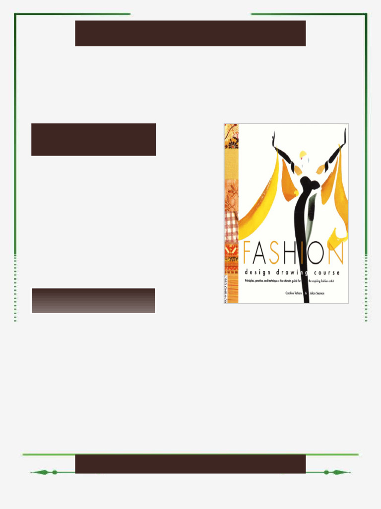 Fashion Design Drawing Course 1 edition Edition Caroline Tatham ebook ...
