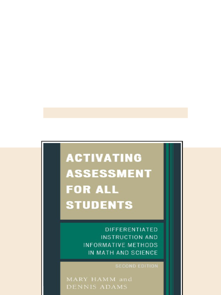 (Ebook) Activating assessment for all students: differentiated ...
