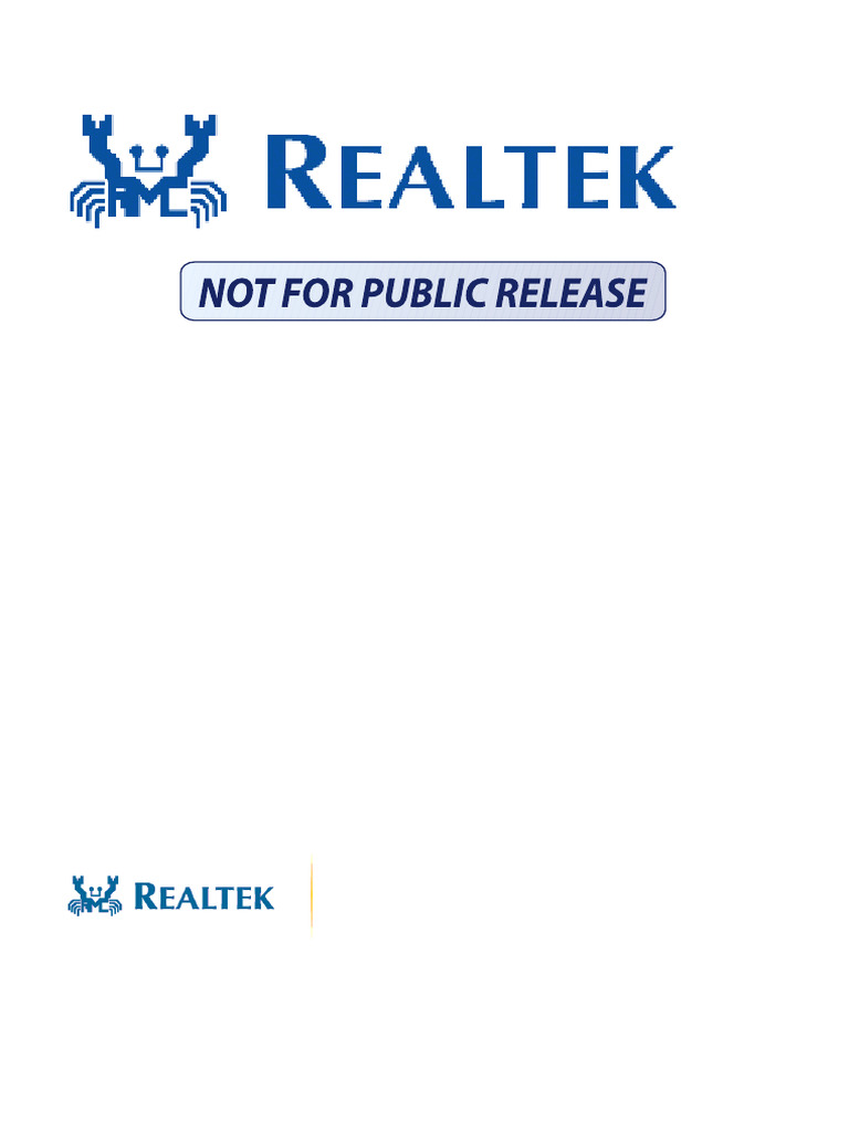 RTL8125 Ethernet Controller Datasheet | PDF | Network Interface ...