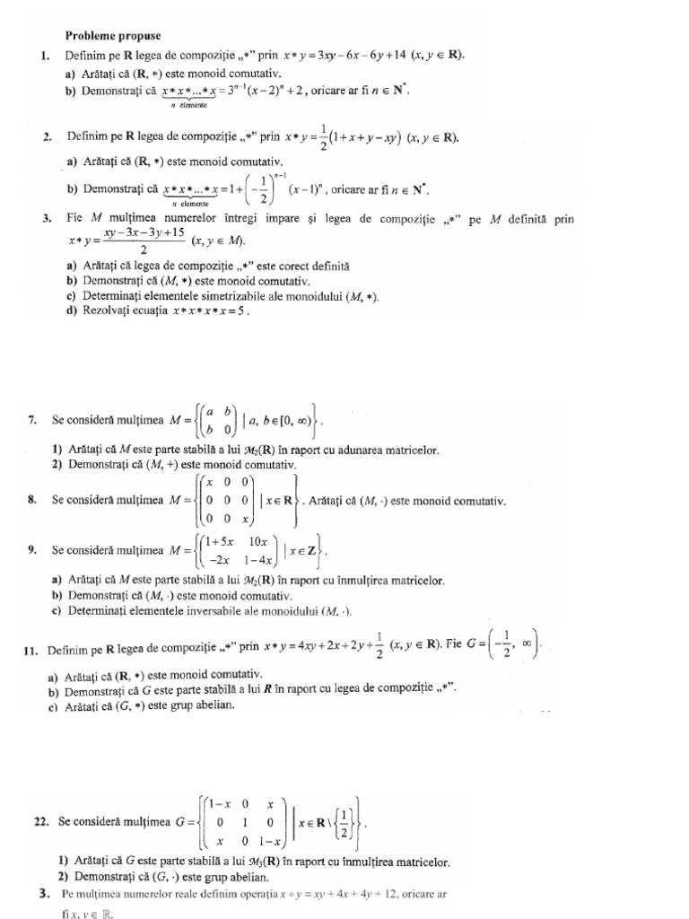 XII Legi de Compozitie | PDF