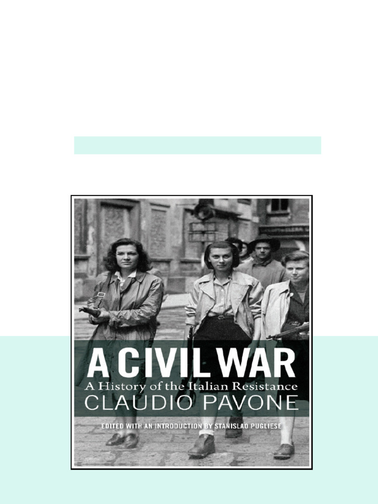 A Civil War A History Of The Italian Resistance Pavone Claudio newest ...