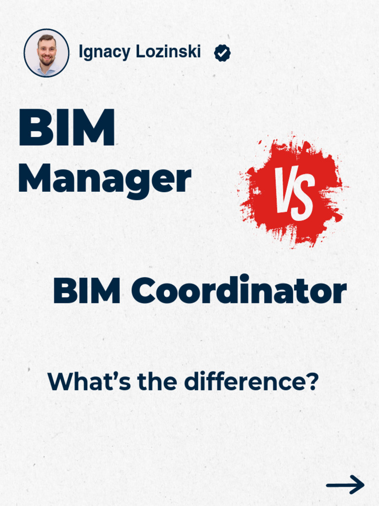 BIM Manager Vs BIM Coordinator 1724487914 | PDF | Building Information ...