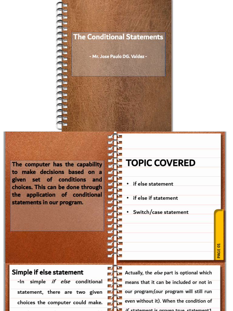 Java Conditional Ppt 102939 | PDF | Software Engineering | Theoretical ...