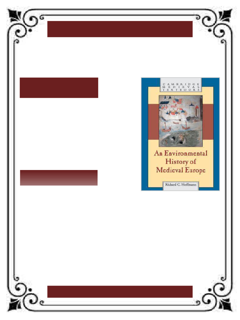 An environmental history of medieval Europe Hoffmann ebook fully ...