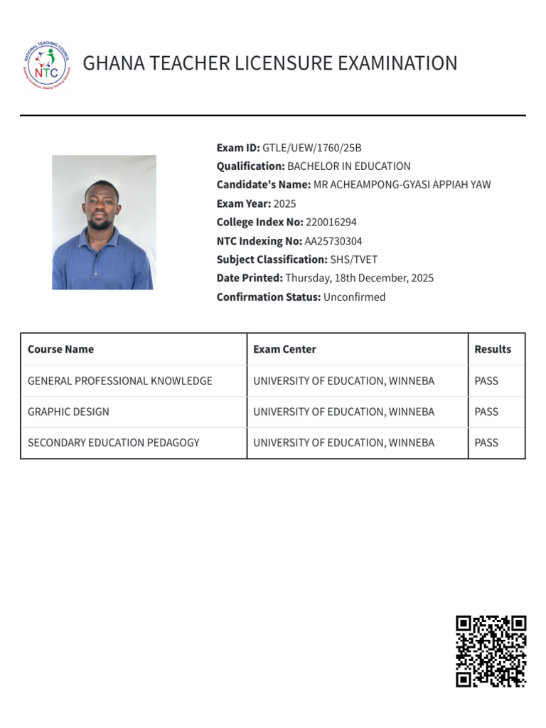 GTLE Statement of Results | PDF
