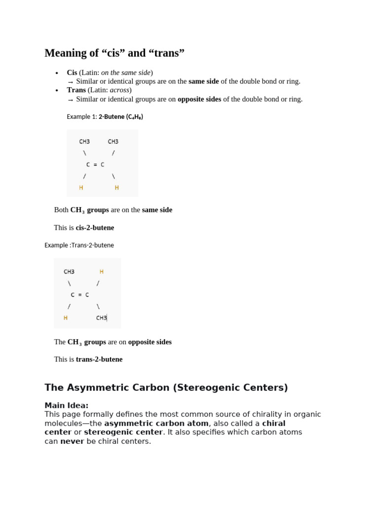 Meaning of word | PDF | Chirality (Chemistry) | Isomer