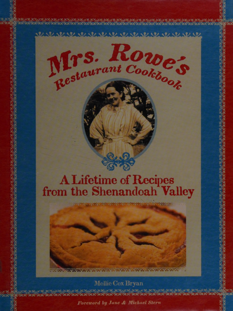 Mrs. Rowe's Restaurant Cookbook | PDF | Steak | Cooking