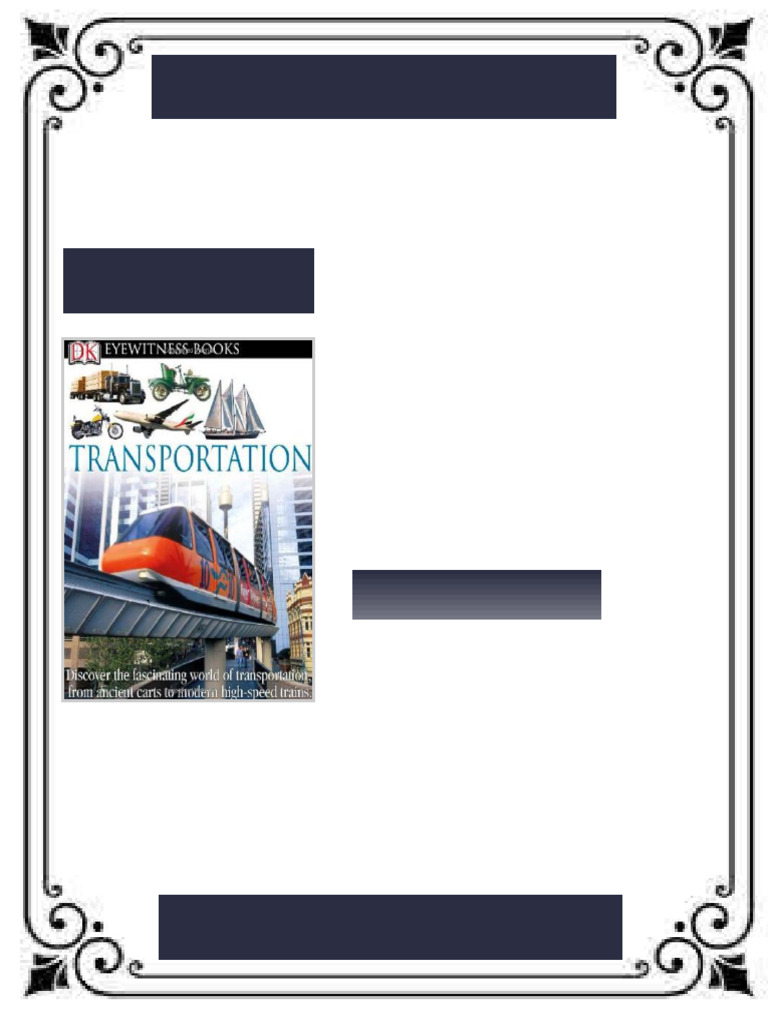 Transportation DK Eyewitness Books Leon Gray eBook open digital version ...