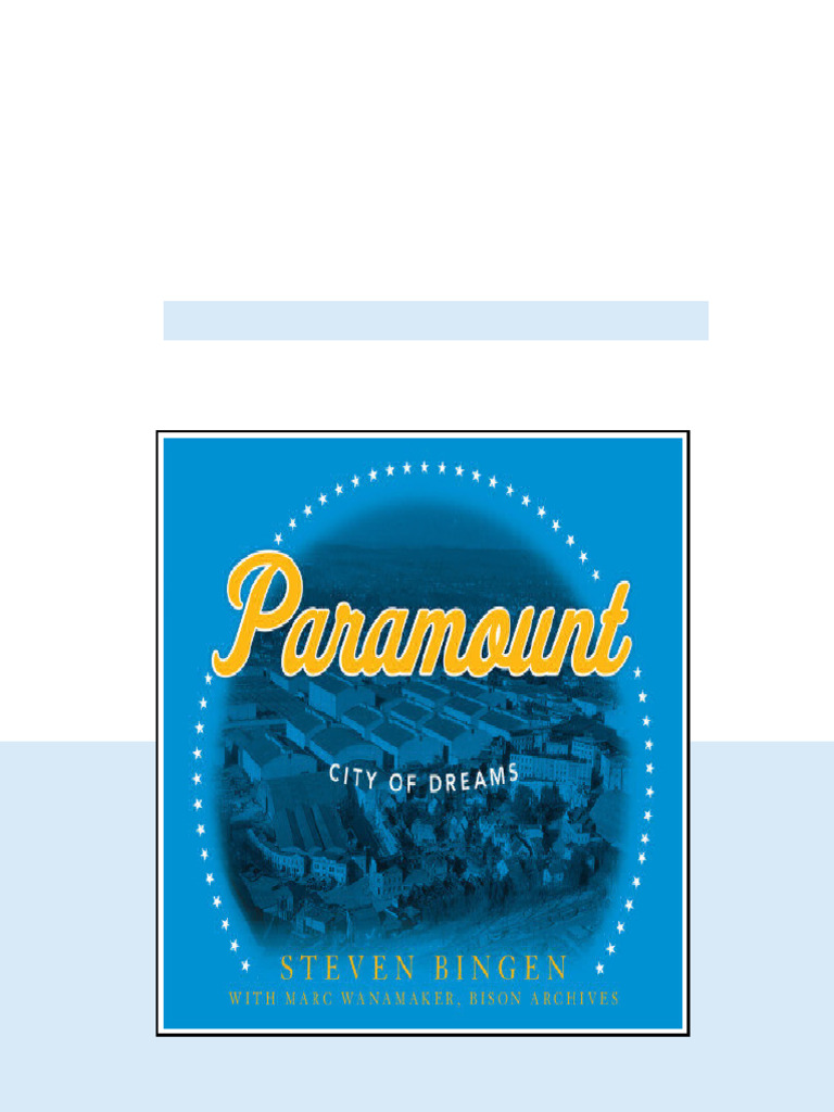 Paramount City Of Dreams Steven Bingen Marc Wanamaker digital download ...