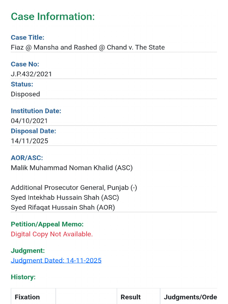 Case Details | PDF