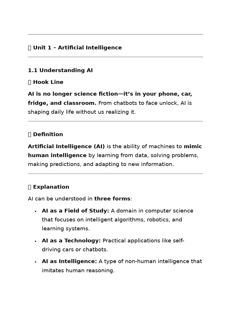 Summary | PDF | Artificial Intelligence | Intelligence (AI) & Semantics